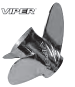 BRP / OEM Stainless Steel Viper 40-140 HP, 2 Stroke, 13 Spline