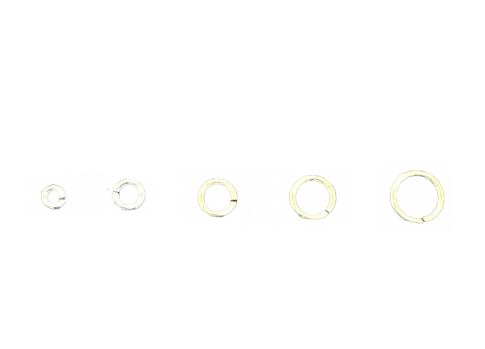 10K Gold Jump Rings
