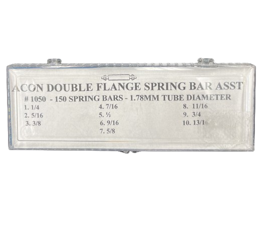 Double Flange Spring Bar Thin