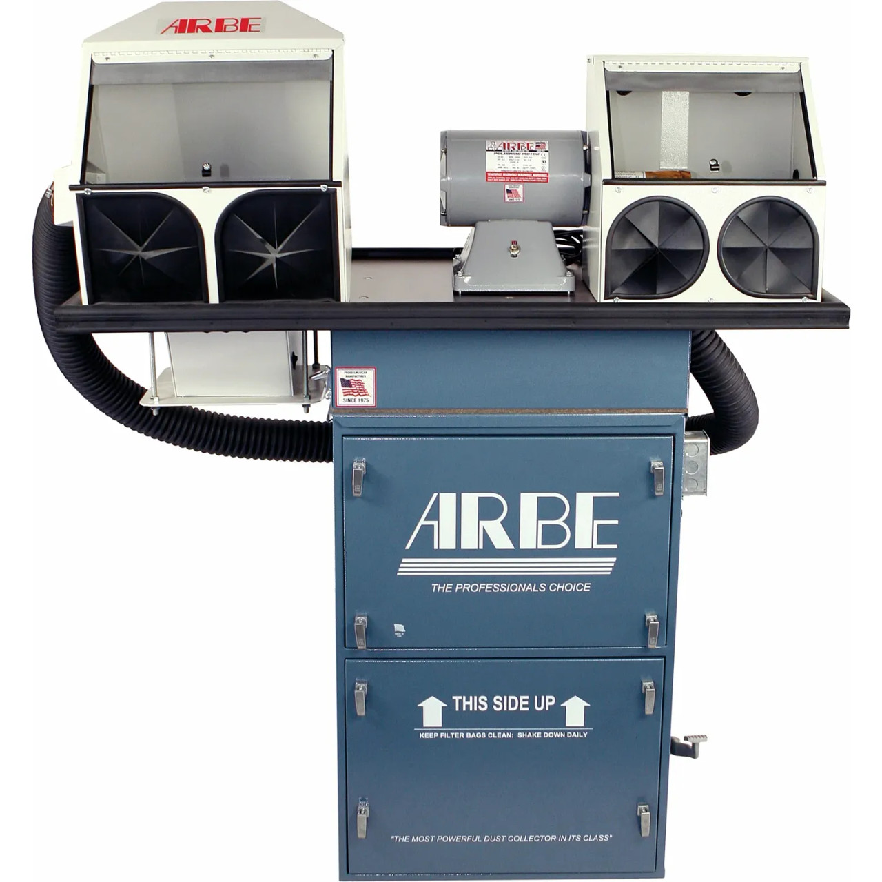 Floor Model Polishing System w/1 HP Dust Collector, 2 3/4 HP Single ...