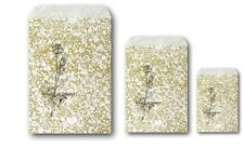 6X9 Gold Tone Paper Bags Pack Of 100