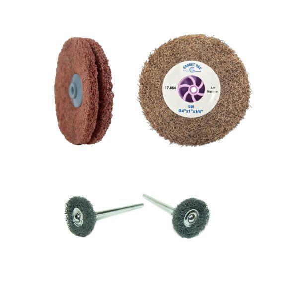 Tools & Equipments - Polishing & Finishing - Buffs - Satin Finish Wheel ...