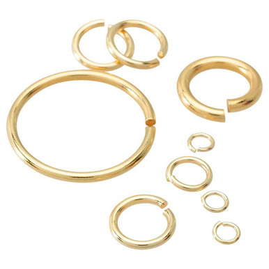14K Gold Jump Rings