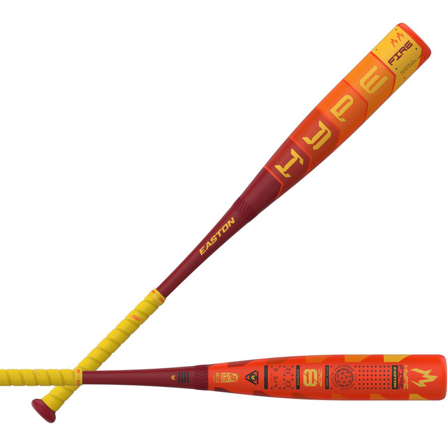 Shaved - Rolled 2025 Easton Hype Fire Pool Party -8 USSSA Baseball Bat