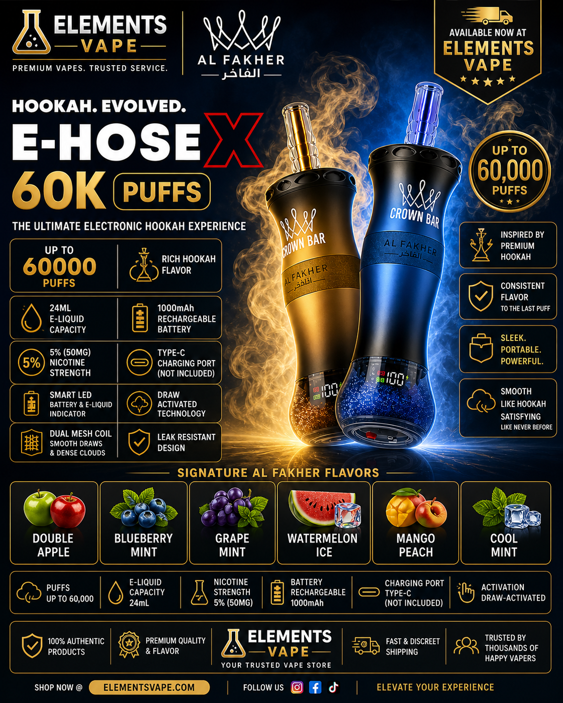 Elements Vape USA: Buy Disposable Vapes from Trusted Brands – Fast ...