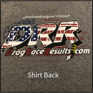DRR T-Shirt - USA Theme Grey