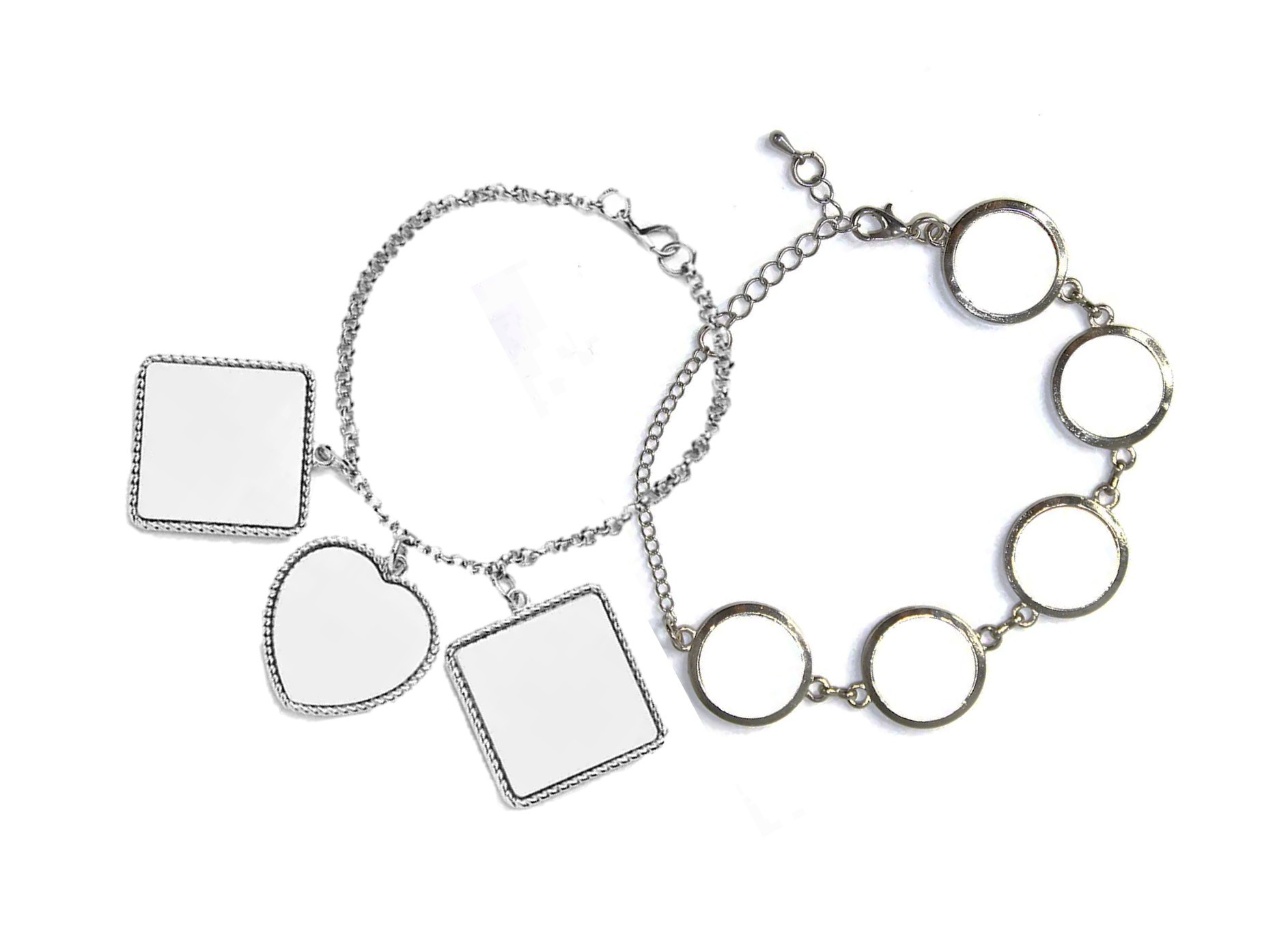 Sublimation Jewelry including Keychains/Wristlets
