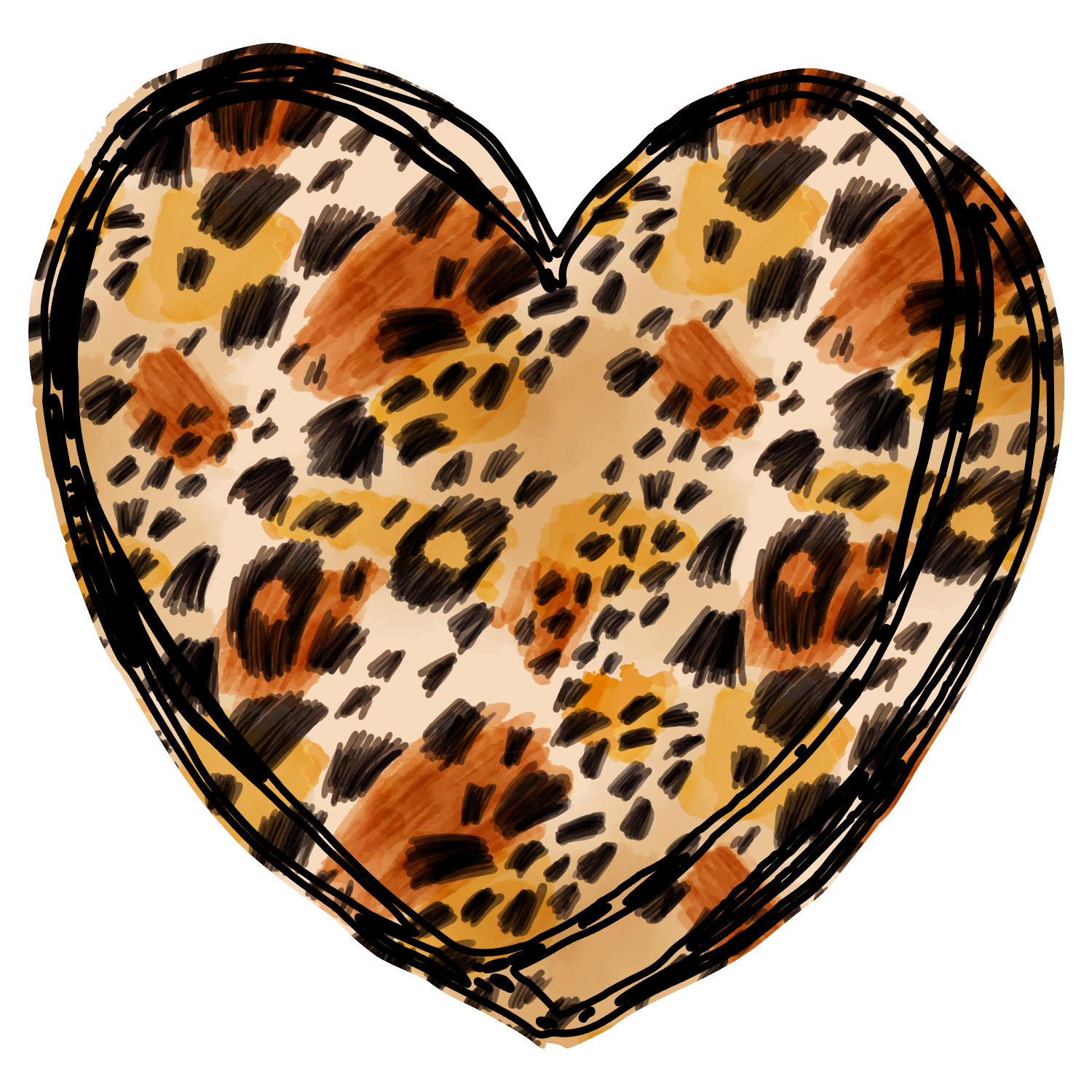 This ??? wears her heart on her sleeve - Western Style PNG DIGITAL ...