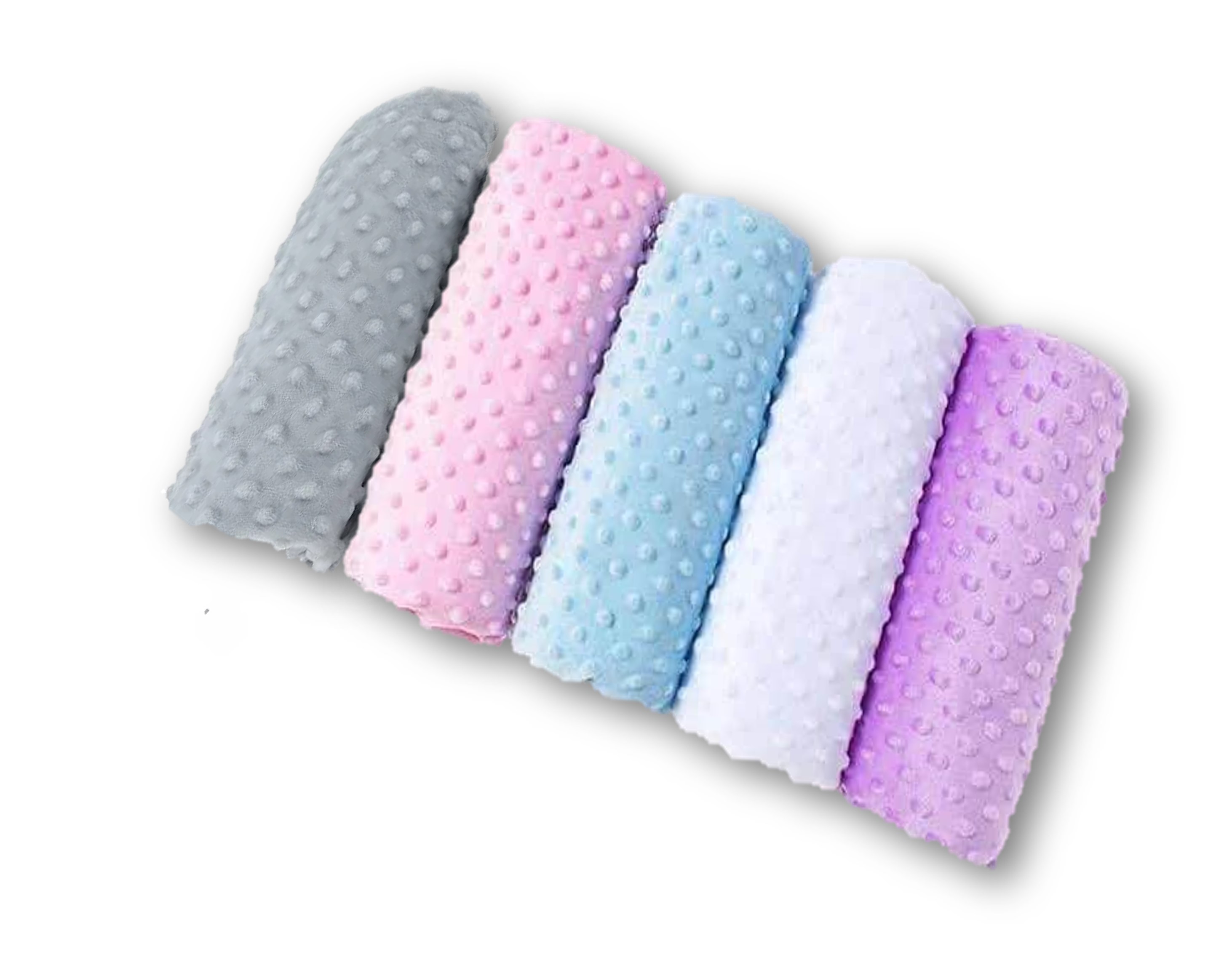 30" x 40" Sublimation Minky Baby Blanket - 5 Colors Available