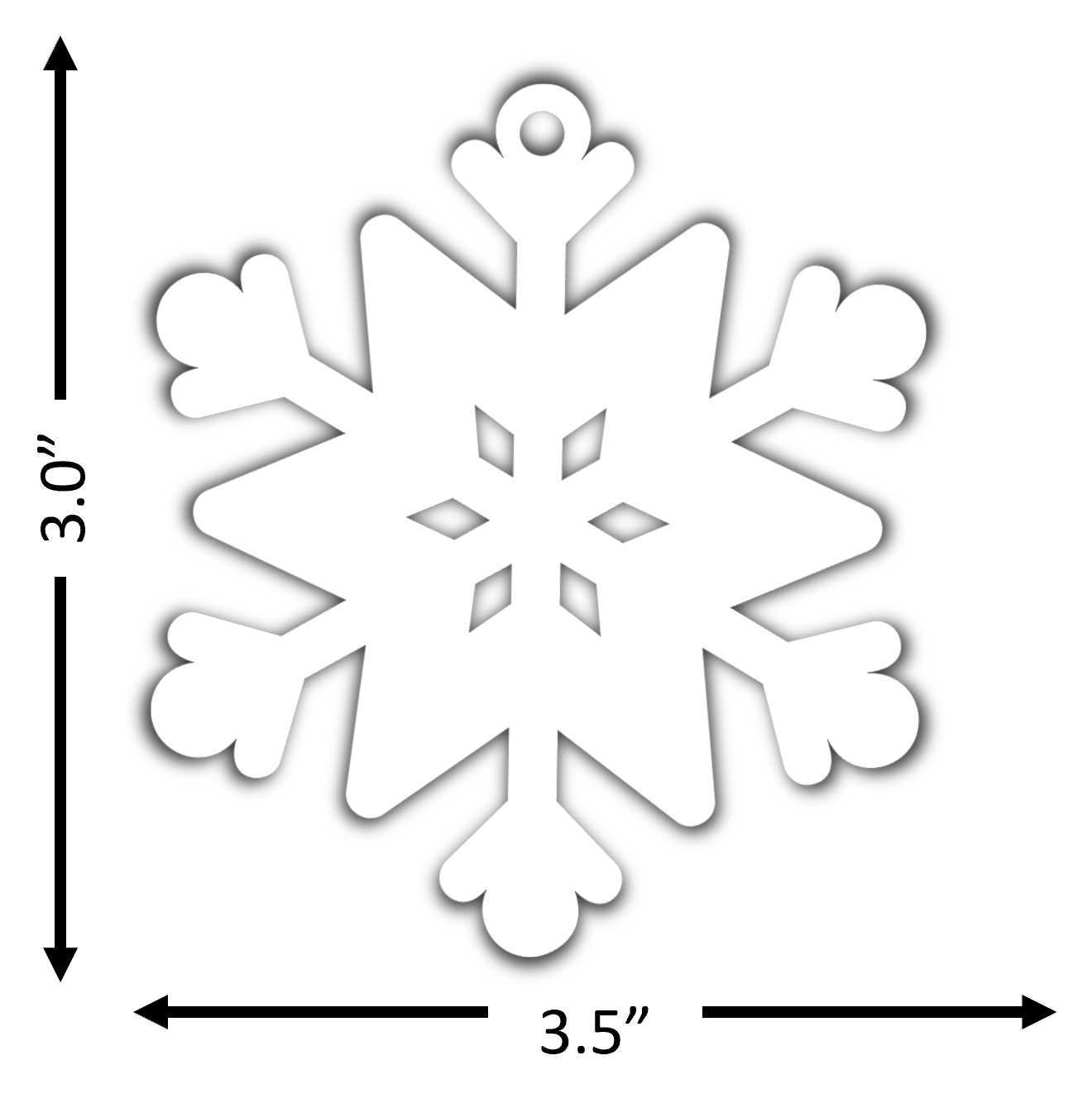 DS Sublimation MDF Ornament Blanks with SVG / PNG Included - 12 Styles ...
