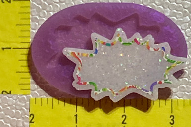 Splat with Hole Mold - Small