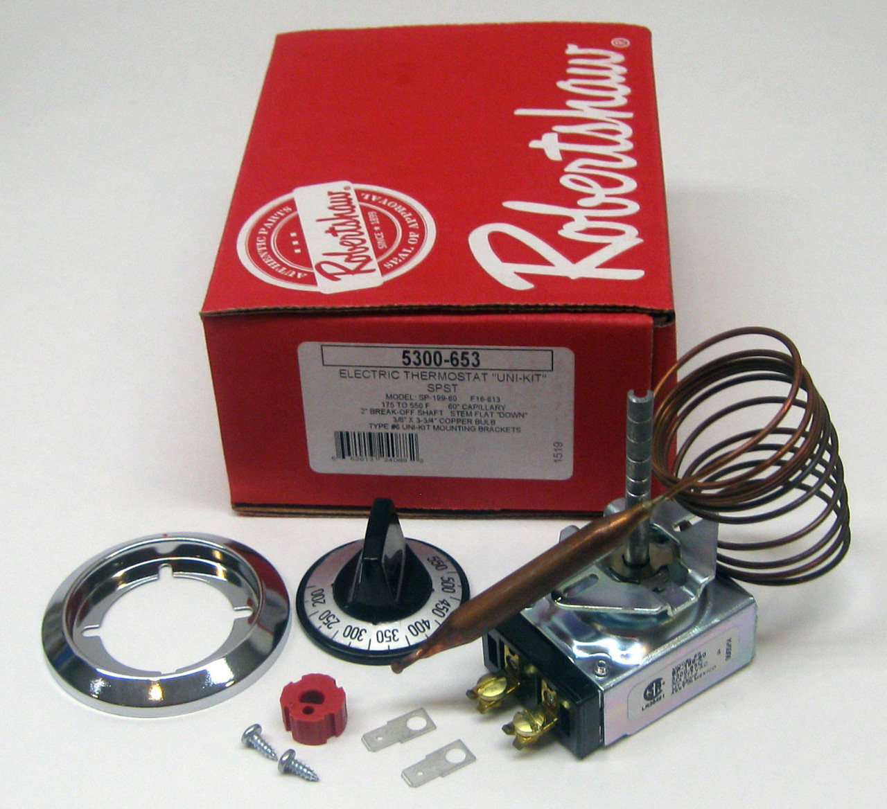 Thermostat, Robertshaw Replacement. | McCombs Supply Co. | 5300-402
