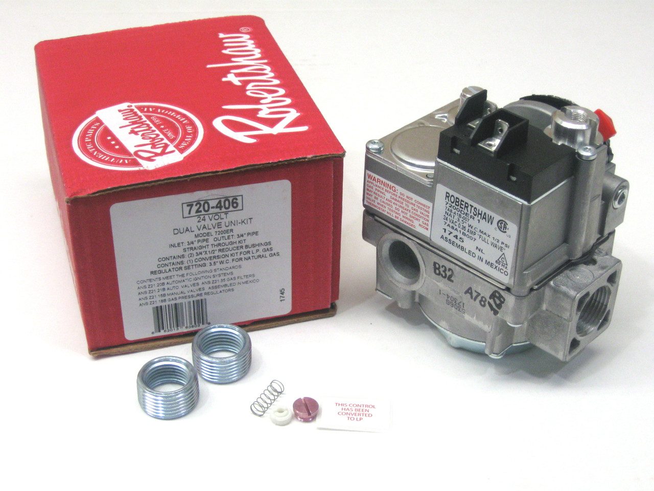 Robertshaw Heating Furnace Gas Valve | McCombs Supply | 720-400