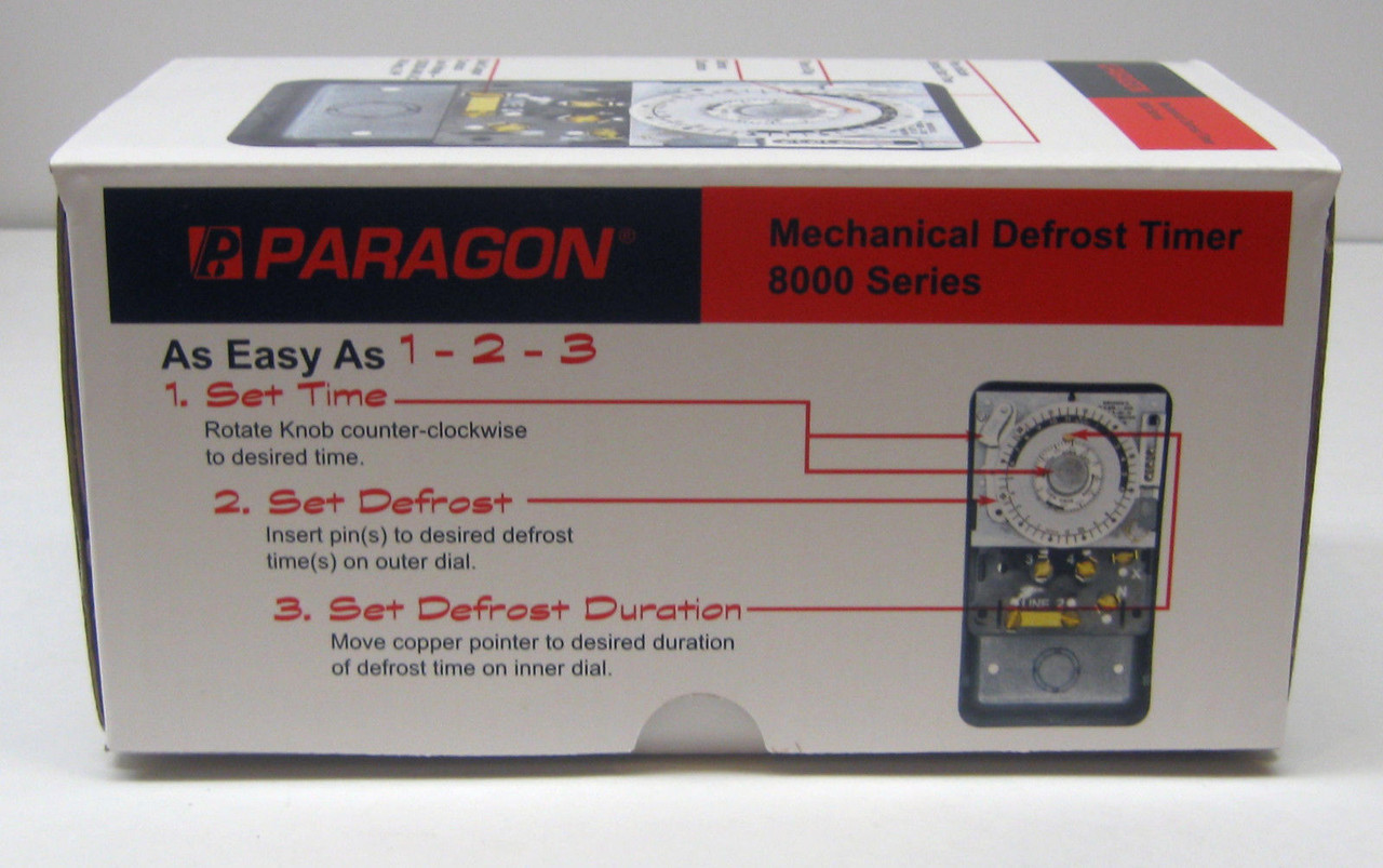 Paragon Commercial Defrost Timer | McCombs Supply Co | 8045-00