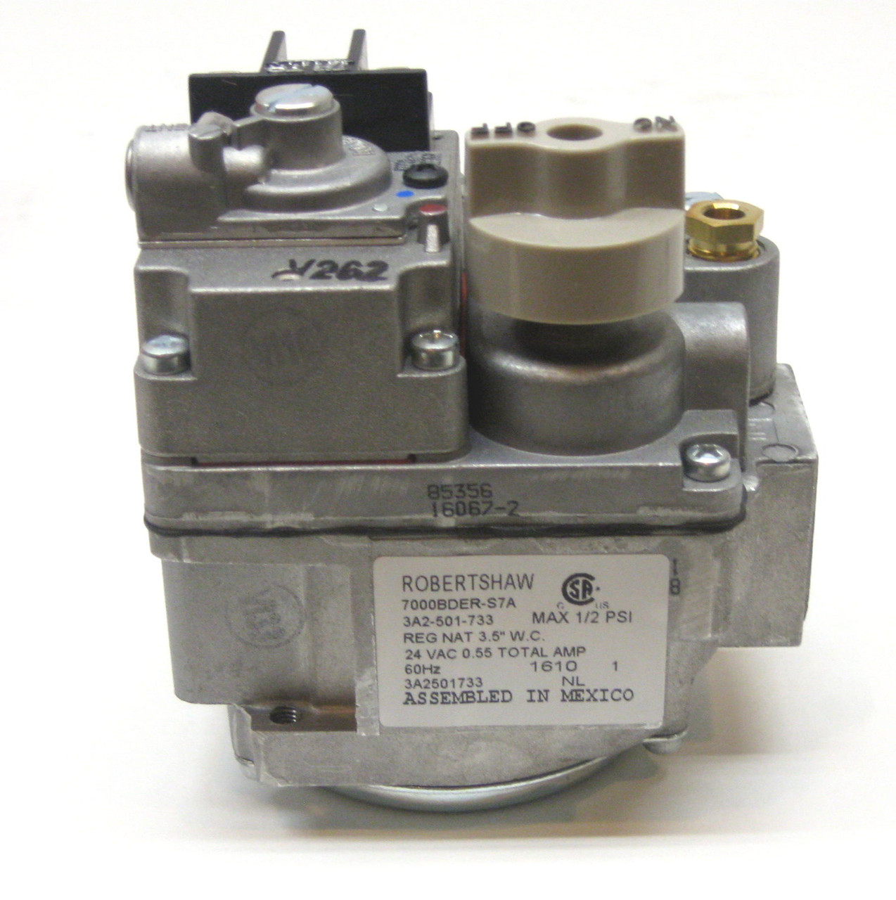 Robertshaw 24V Universal Gas Valve | McCombs Supply Co | 700-056