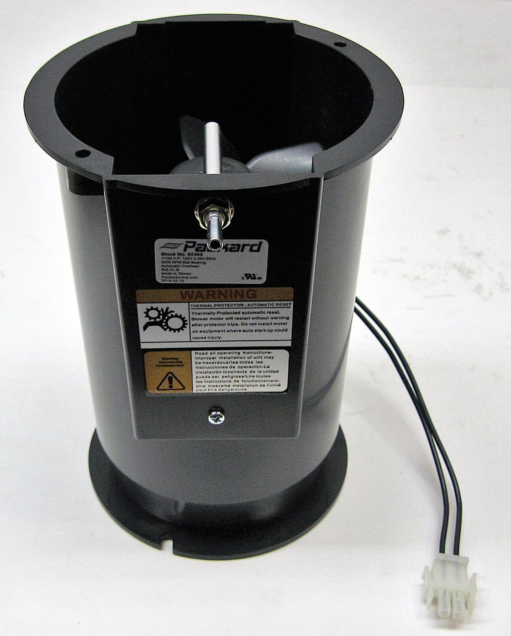 Packard Draft Inducer Motor 65404 | McCombs Supply Co