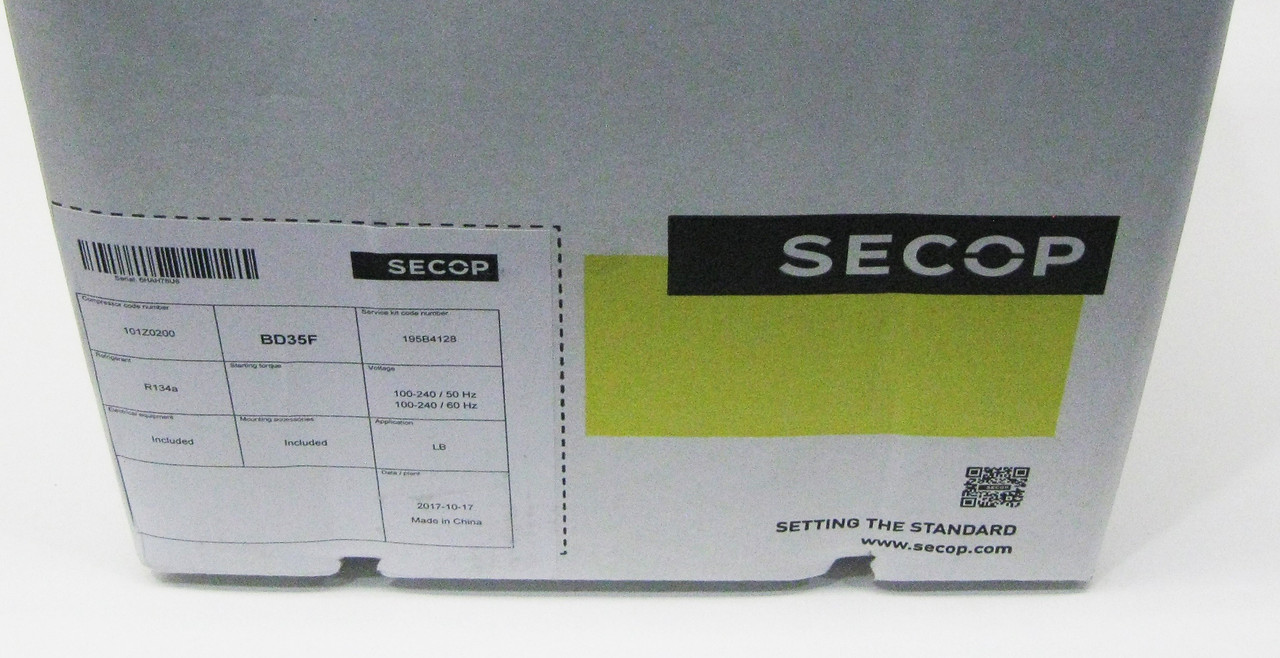 Secop DC Voltage Mobile Compressor | McCombs Supply Co | BD35F