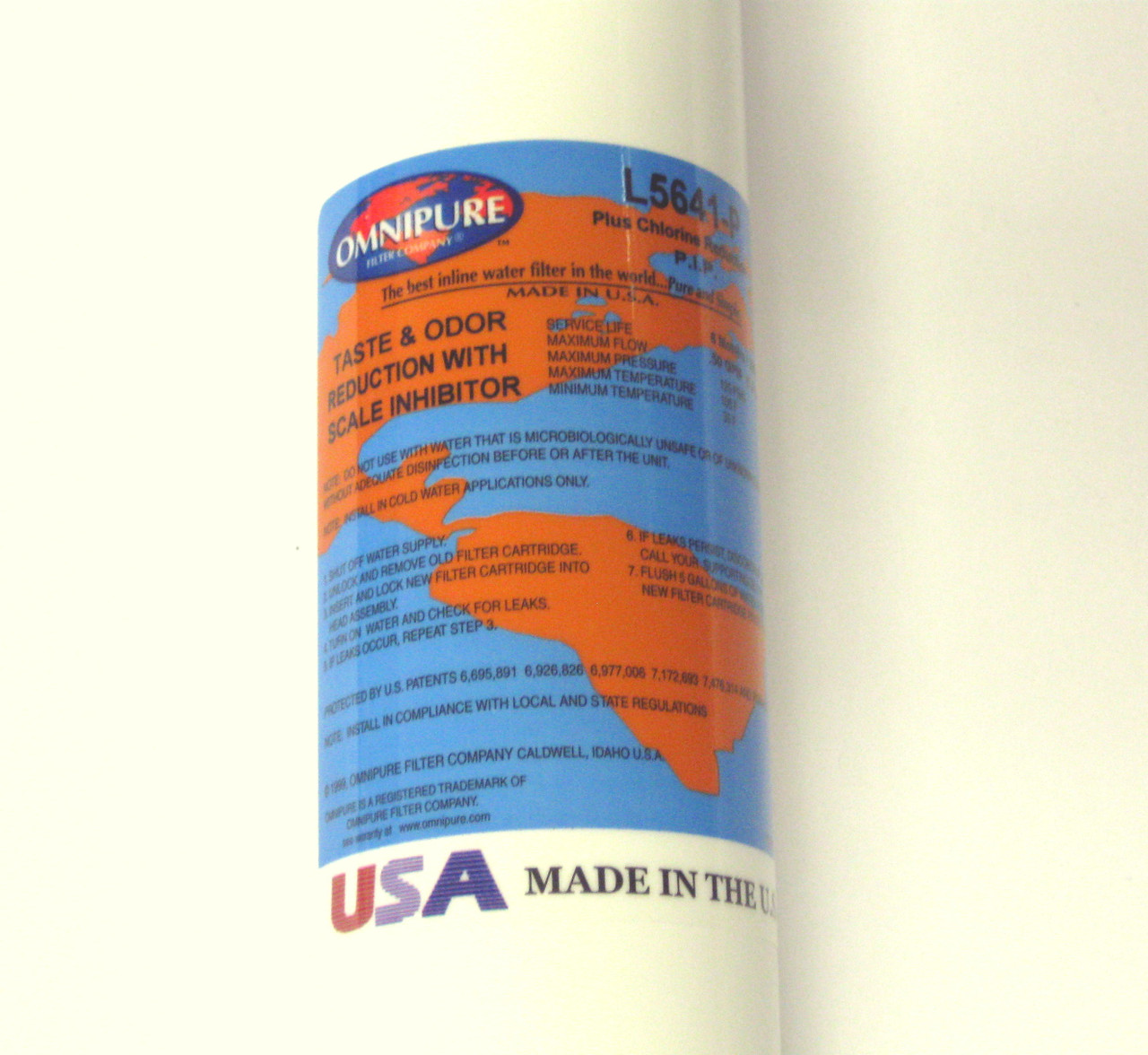 Omnipure L5641-P Water Filter for IM70 Ice Machine PAL5641-P - McCombs ...