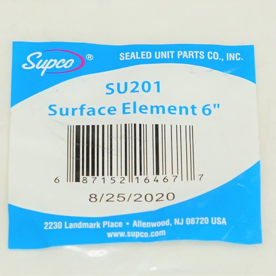 Supco Universal Range Surface 6" Element | McCombs Supply Co | SU201