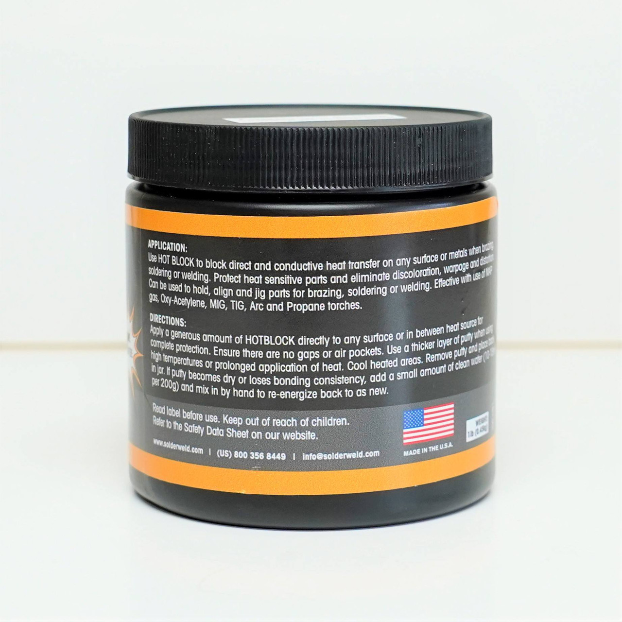 SolderWeld Hot Block Heat Absorption Putty | McCombs Supply | SW-HB1