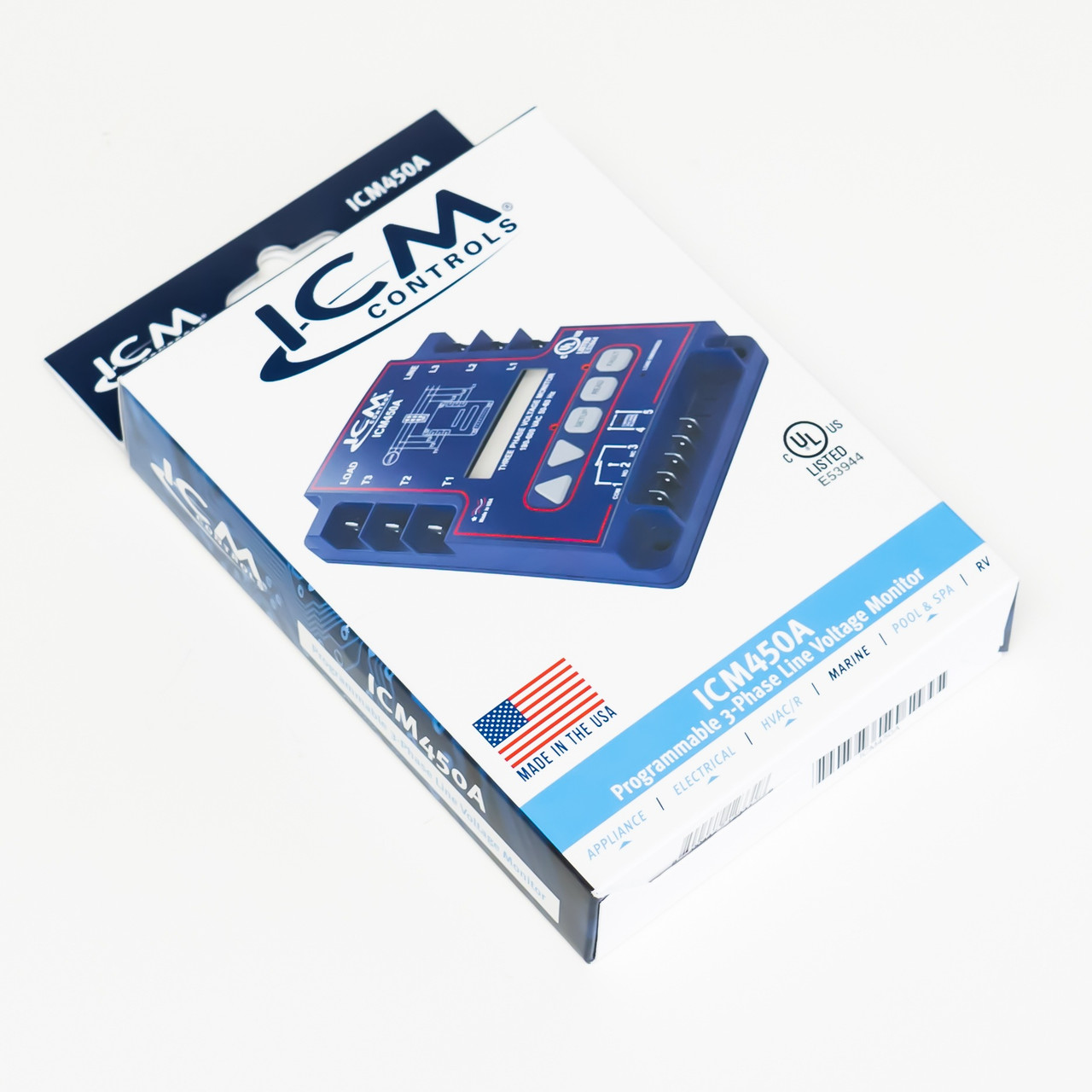 ICM Controls Three Phase Voltage Monitor | McCombs Supply Co | ICM450A