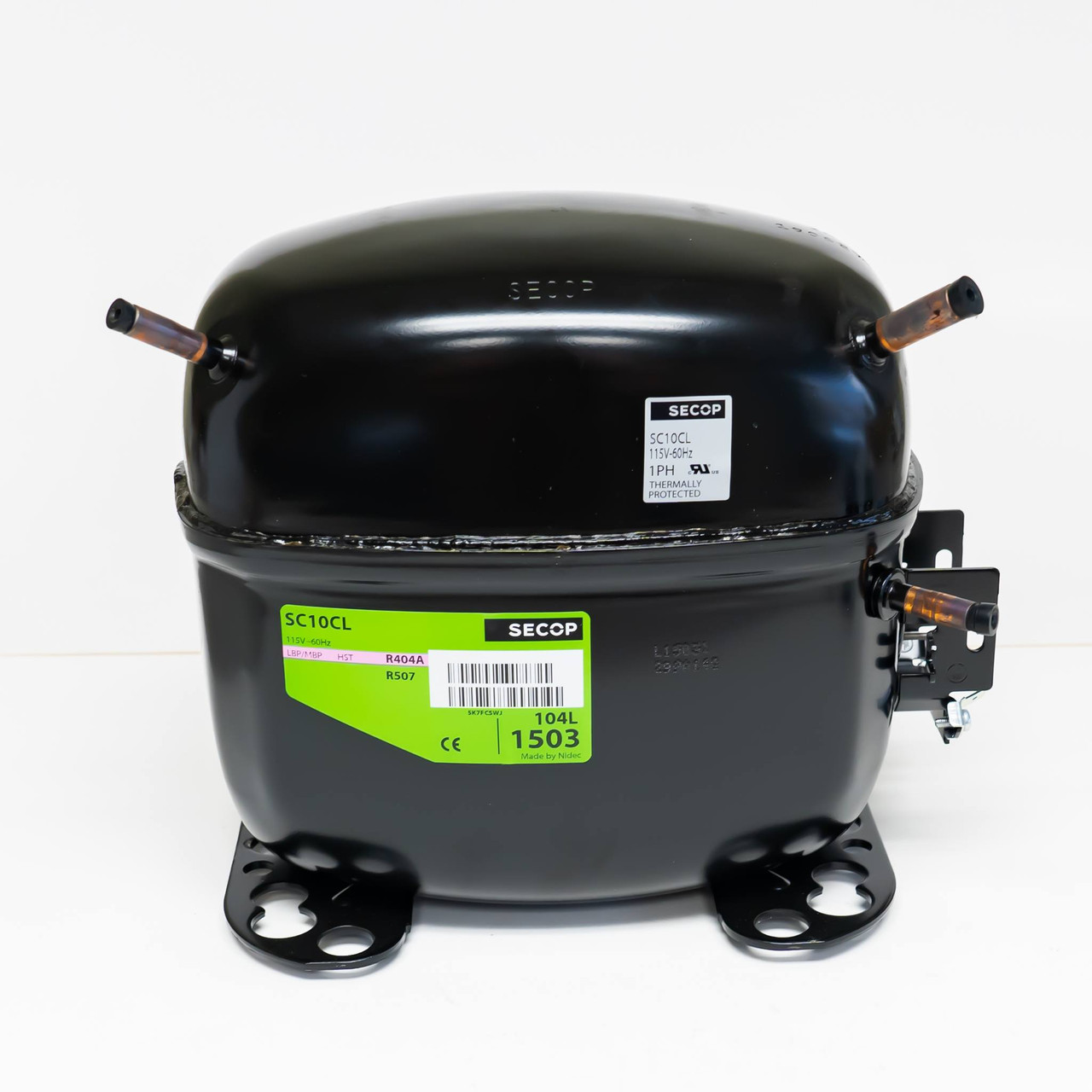 Secop Refrigeration Compressor 1/3 HP | McCombs Supply Co | SC10CL