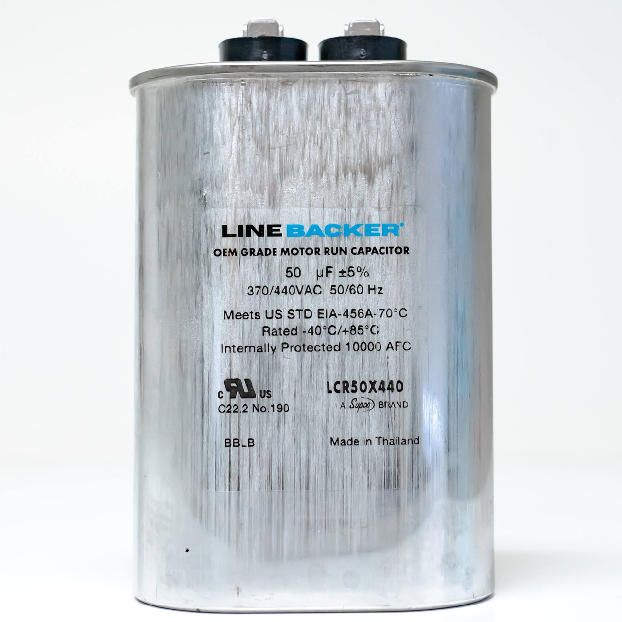 Supco Linebacker 50 MFD 440V Oval Run Capacitor | McCombs Supply