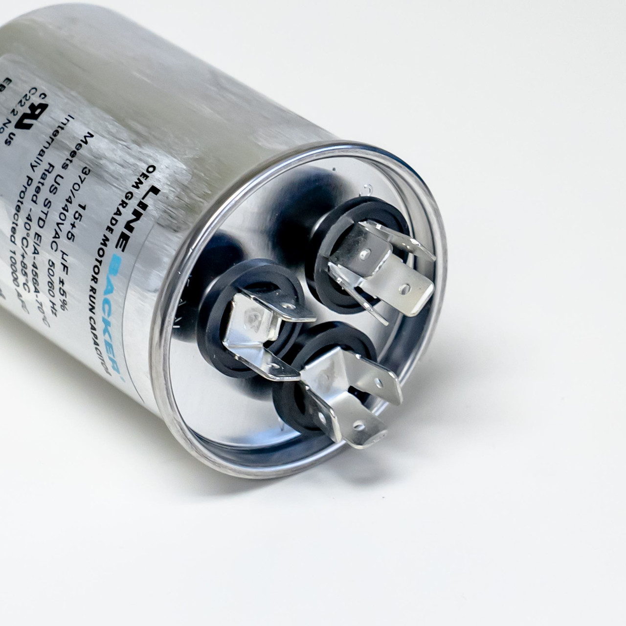 Supco Linebacker 15/5 MFD 440V Round Run Capacitor | McCombs Supply