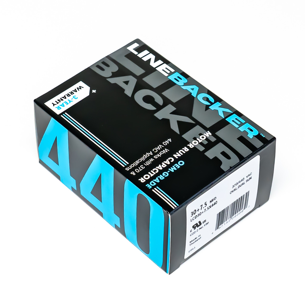 Supco Linebacker 30/7.5 MFD 440V Oval Run Capacitor | McCombs Supply