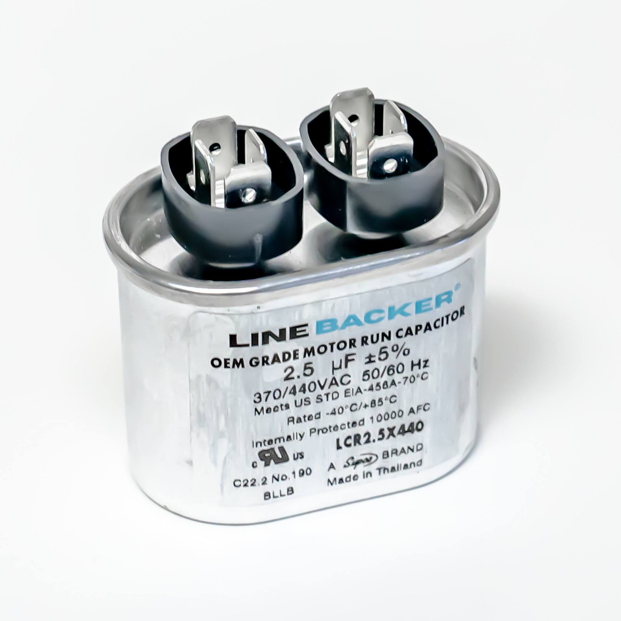 Supco Linebacker 2.5 MFD 440V Oval Run Capacitor | McCombs Supply