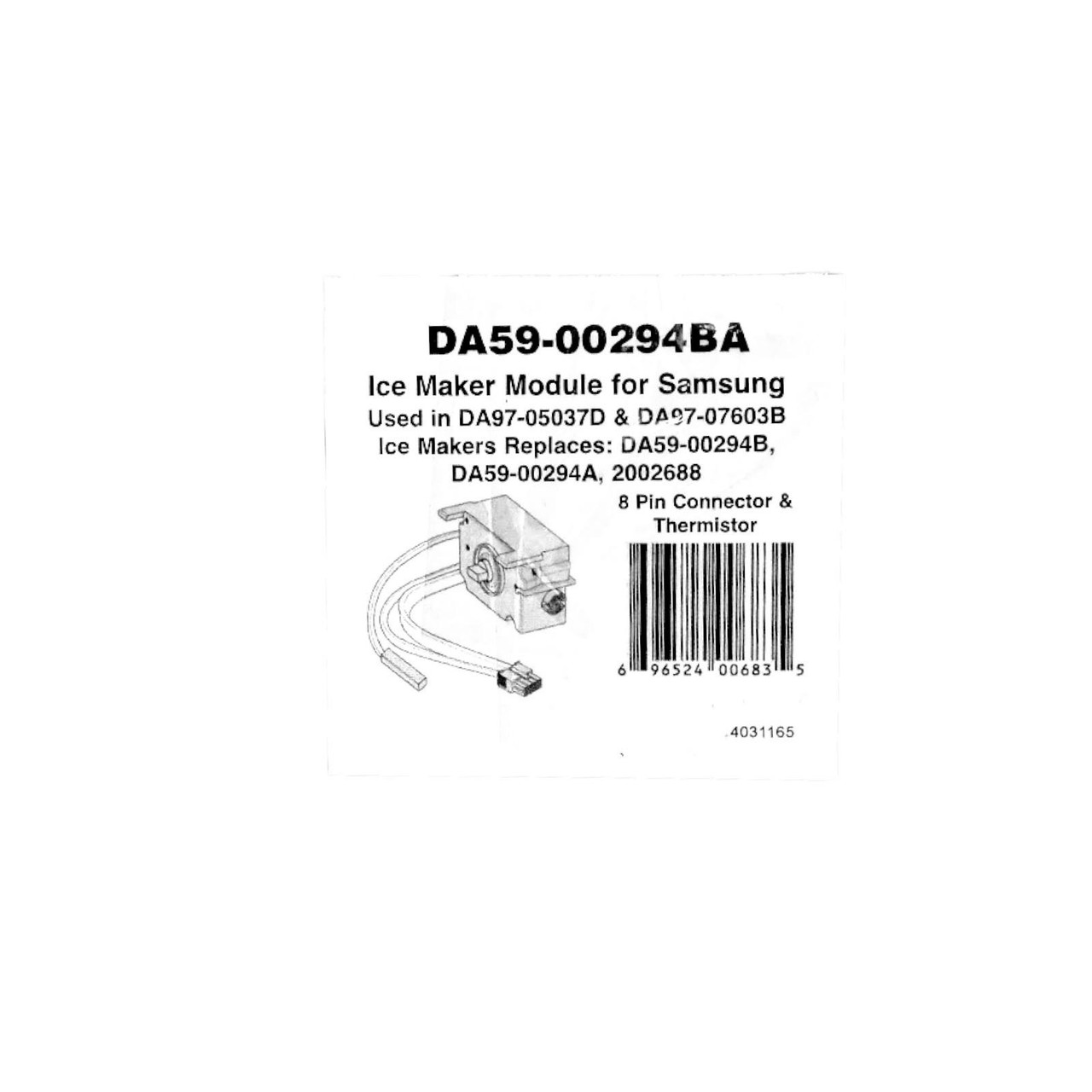Ice Maker Module for Samsung | McCombs Supply Co | DA59-00294B