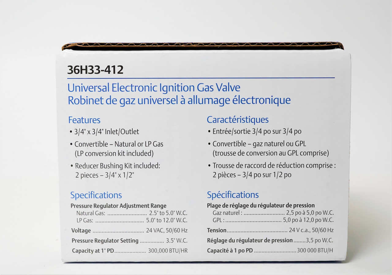 White-Rodgers Gas Valve | McCombs Supply Co | 36H64-463