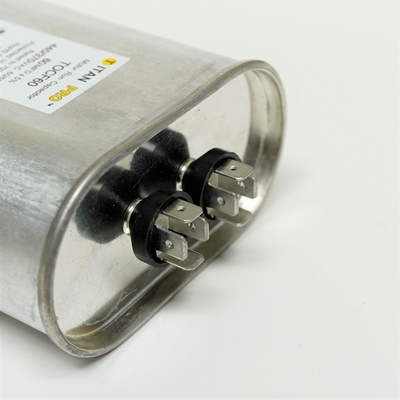 TOCF60 60 MFD 440/370Volt Oval Run Capacitor | McCombs Supply Co