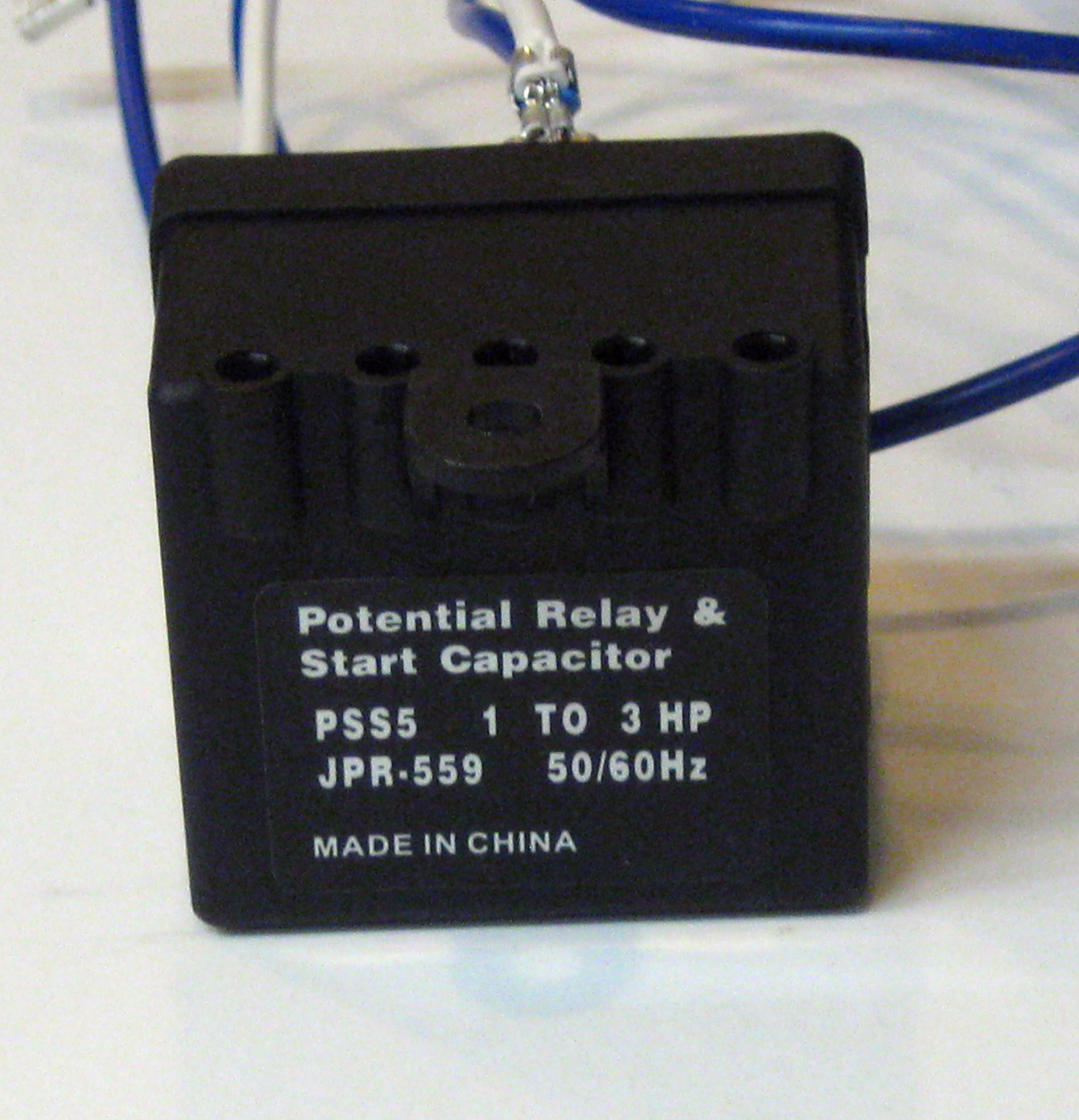 HVAC Air Conditioning Start Relay & Capacitor | McCombs Supply | PSS5