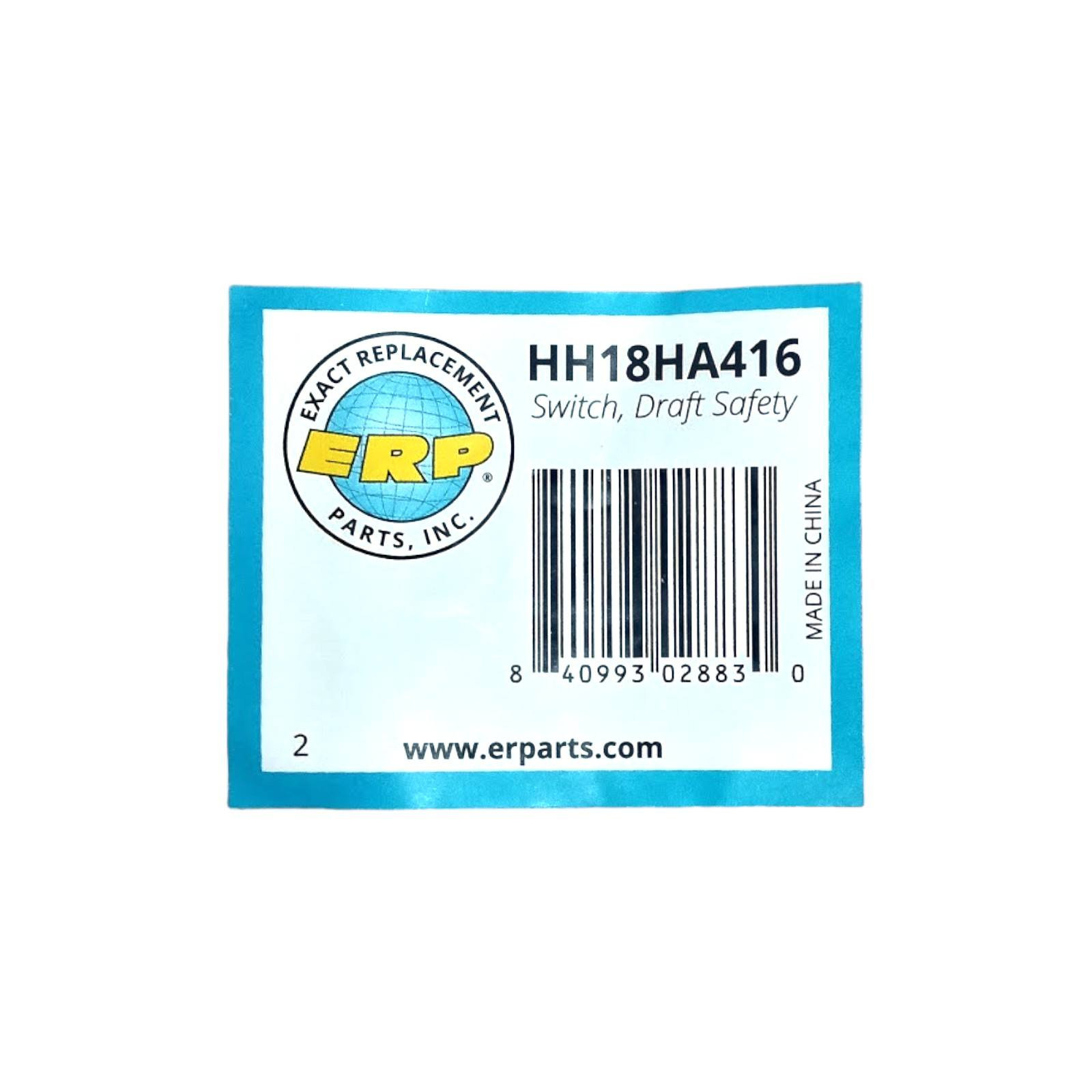 Furnace Thermostat Switch for Carrier | McCombs Supply Co | HH18HA416