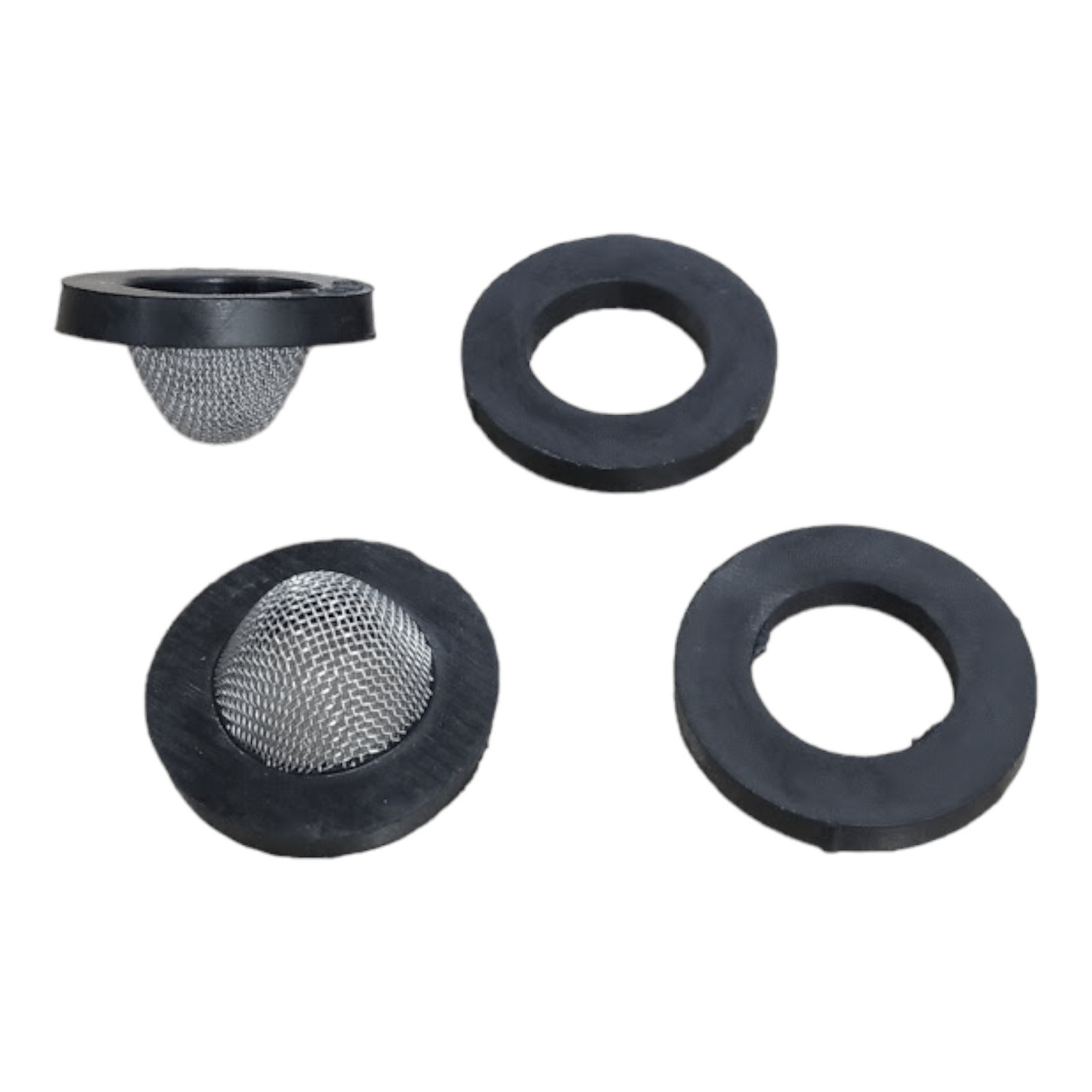 Washing Machine Rubber Fill Hose Set 4' | McCombs Supply Co | 48FFK