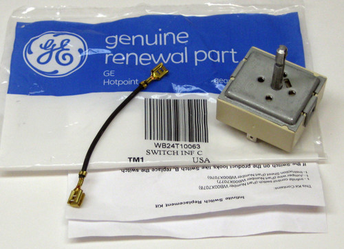 Range Burner Infinite Switch | GE | WB24T10058