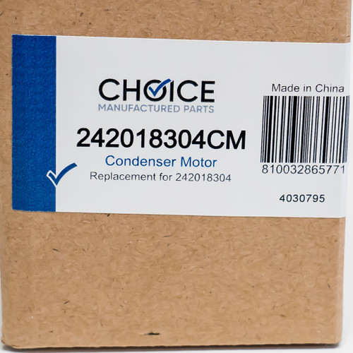 Refrigerator Fan Motor for Electrolux | McCombs Supply Co | 242018304