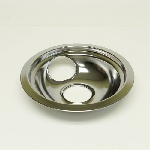 12 Pack of 6" Chrome Burner Drip Pans | McCombs Supply Co | CP3