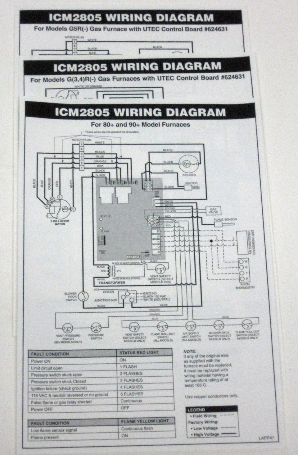 ICM Controls Furnace Control Board | McCombs Supply Co | ICM2805A