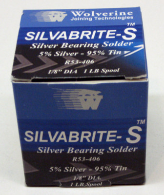 Silvabrite-S Silver Bearing Solder | Wolverine | 53113