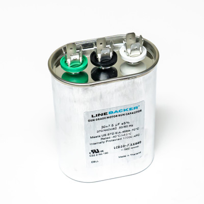 Supco Linebacker 30/7.5 MFD 440V Oval Run Capacitor | McCombs Supply