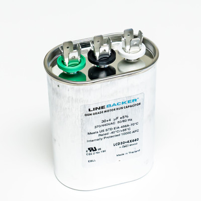 Supco Linebacker 30/4 MFD 440V Oval Run Capacitor | McCombs Supply
