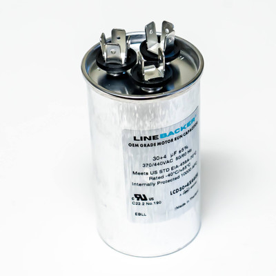 Supco Linebacker 30/4 MFD 440V Round Run Capacitor | McCombs Supply