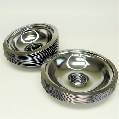 6" and 8" Range Burner Drip Pans, 12 of Each | McCombs Supply Co | CP5