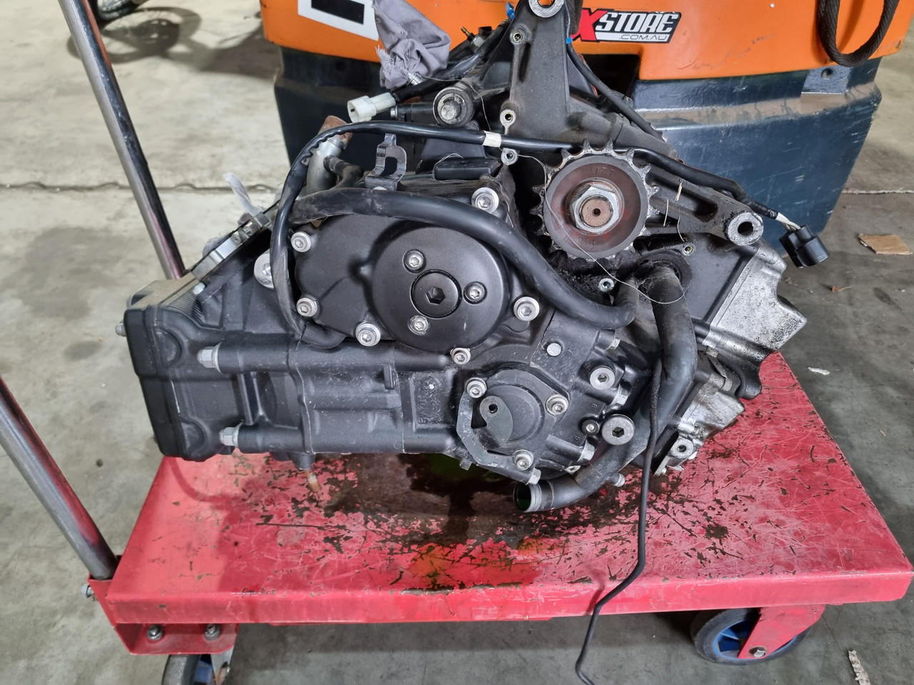 Motor Engine Yamaha YZF-R1 R1 07-08 34000km - Bike Part Out