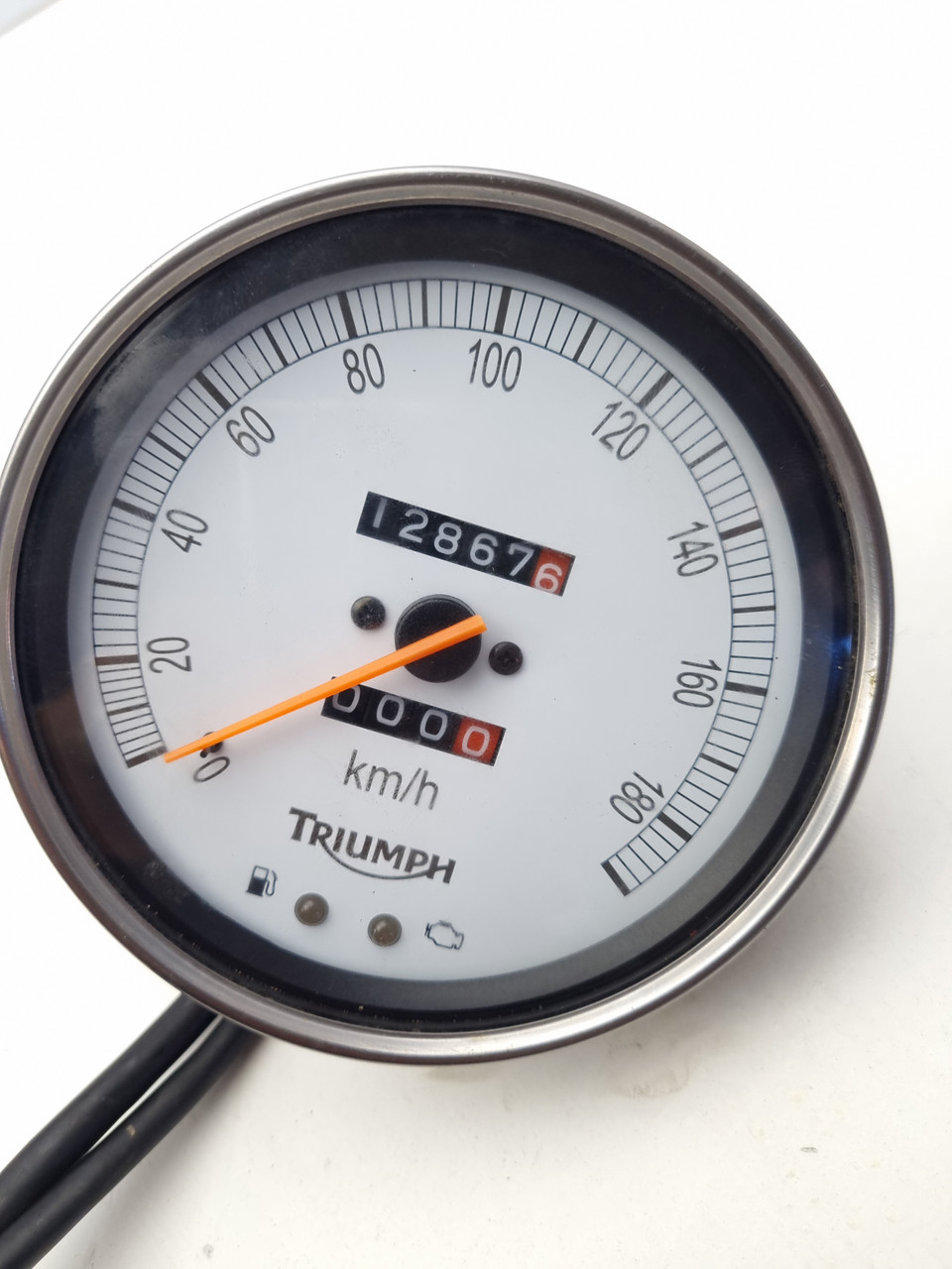 Speedo Speedometer kph Damaged Triumph T100 America Speedmaster EFI ...