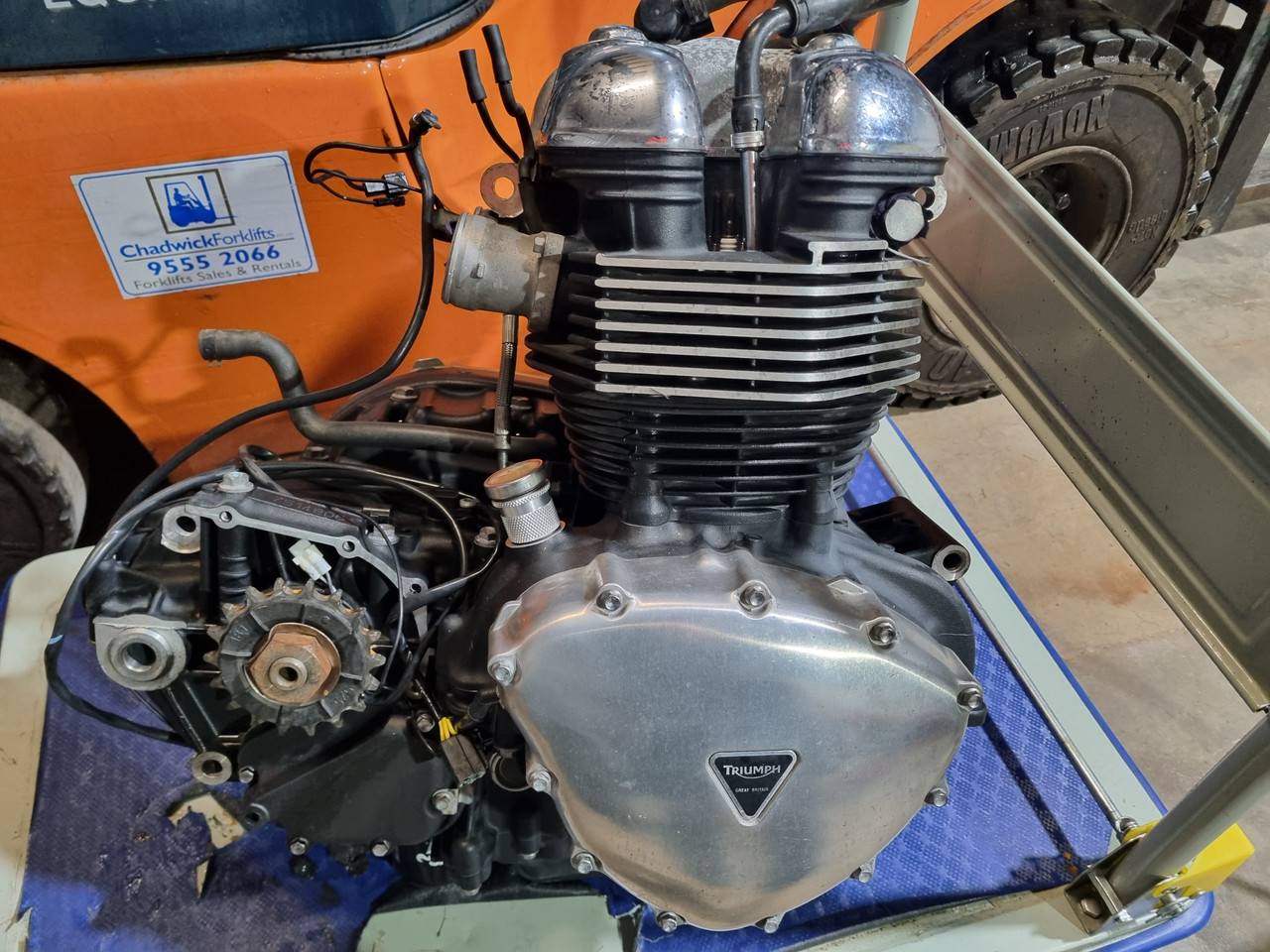 Motor Engine Triumph Bonneville 865 EFI www.youtube.com/watch?v=q ...