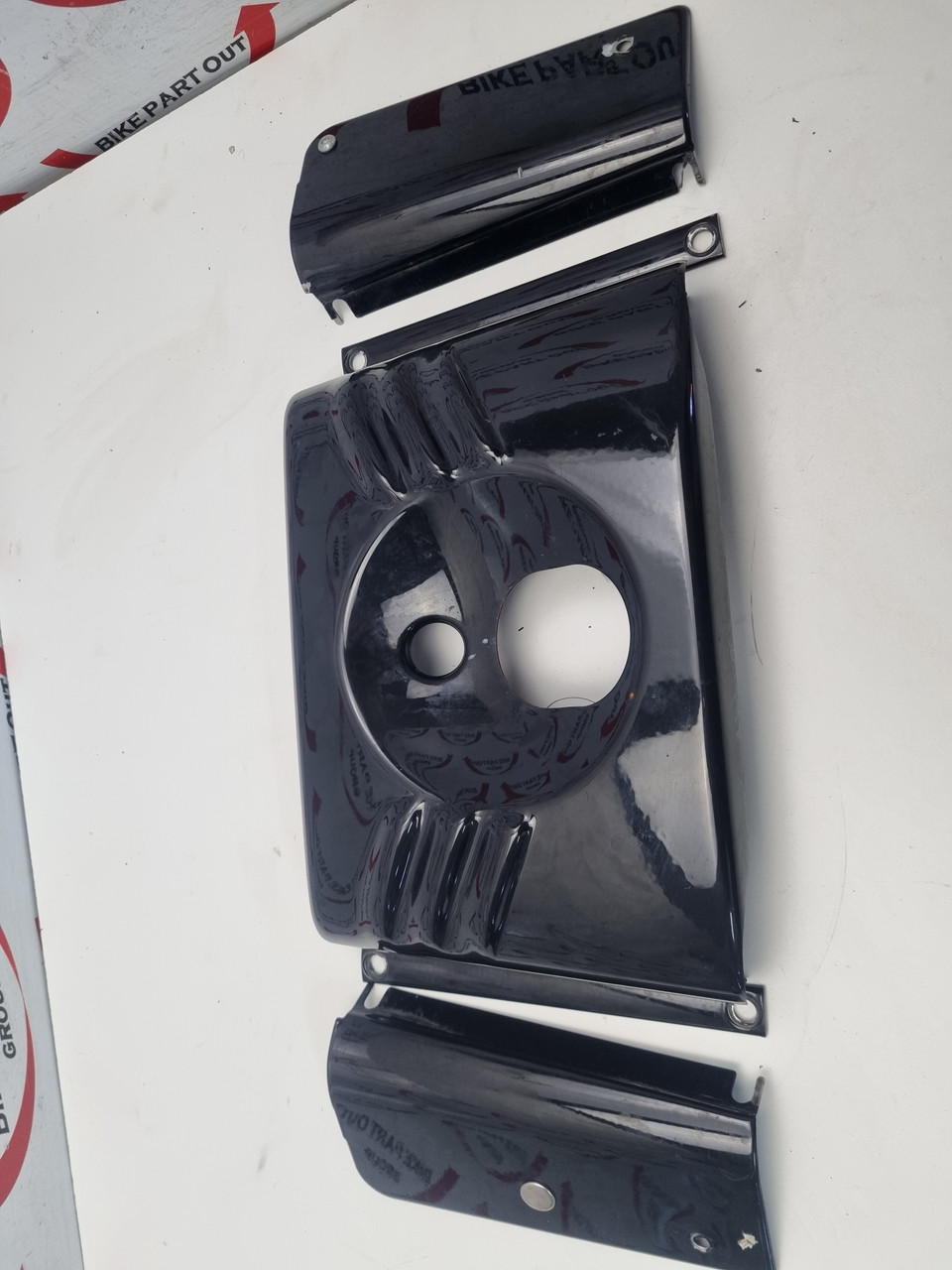 Headlight surround cover front rear triple clamp Harley Davidson ...