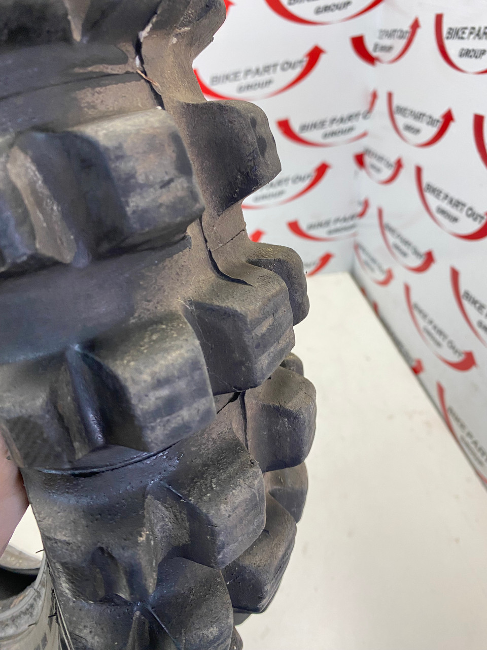 Mitas MX C-02 110/100-18 Stone King Off Road Motocross Rear Tyre - Bike ...